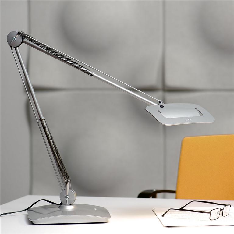 A new LED task light from Luxo called Split offers twice the ...