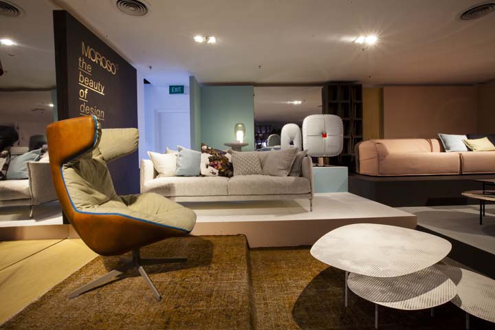 Moroso flies to Singapore to celebrate the opening of its new retail ...
