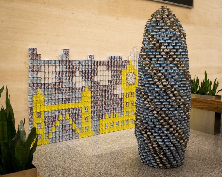 Canstruction transforms 50,000 pounds of donated food into edible ...