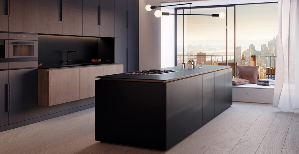 Caesarstone's Dark Collection embraces a contemporary trend in kitchens ...