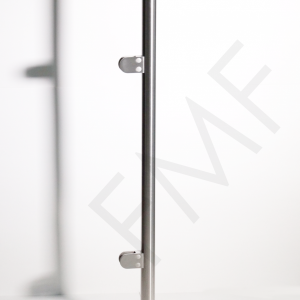 Round Glass Railing Post - Design Source Guide