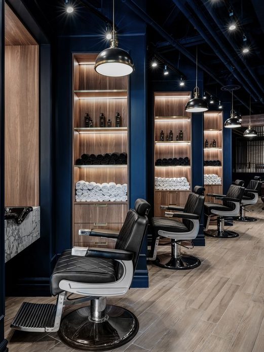 Vintage Vibes: Duke's Castle Barbershop - Canadian Interiors