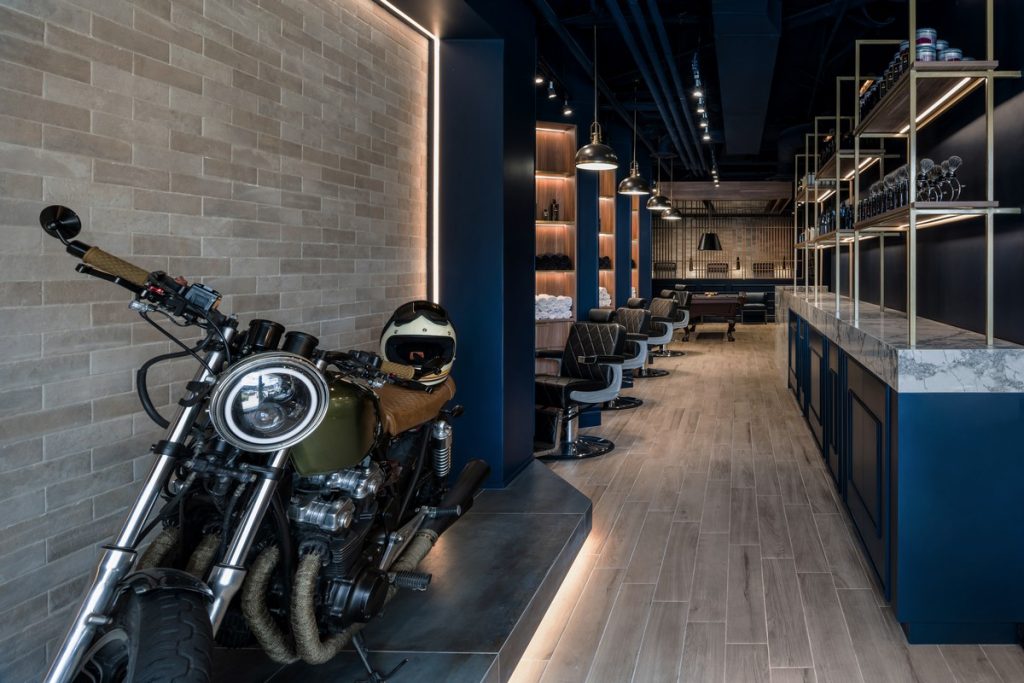 Vintage Vibes: Duke's Castle Barbershop - Canadian Interiors