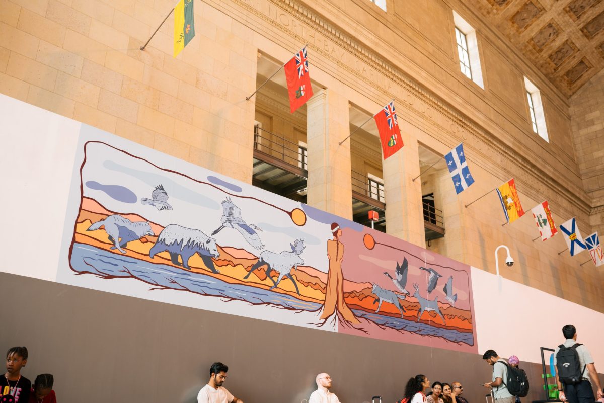 Art exhibit by Indigenous father and son artists on display in Toronto ...