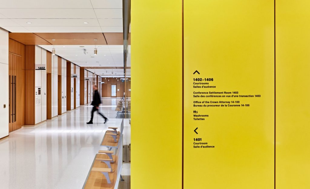 All in the Details: Ontario Court of Justice wayfinding - Canadian ...