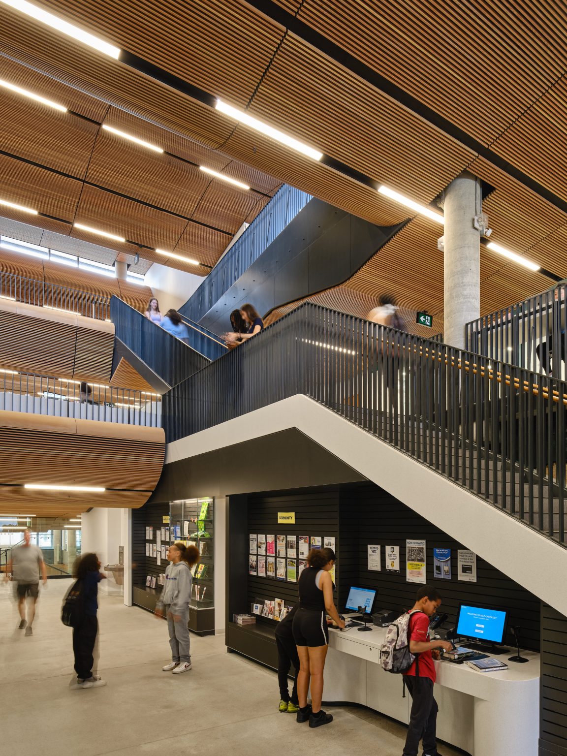 Toronto Public Library Albert Campbell Branch, Toronto - Canadian Interiors