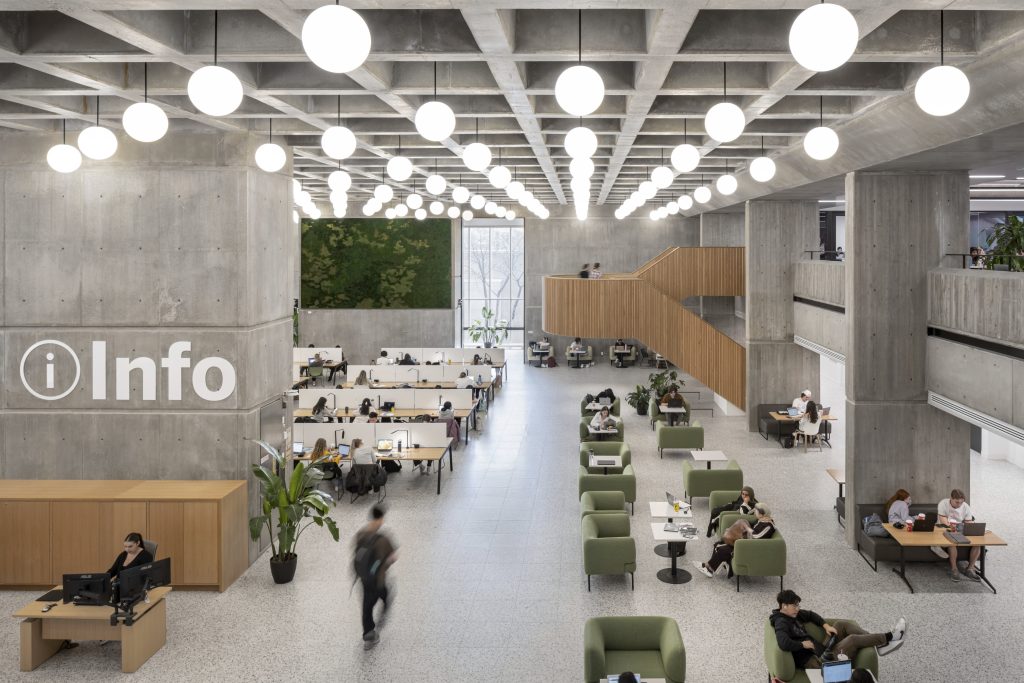 Weldon Library Revitalization, London, Ontario - Canadian Interiors